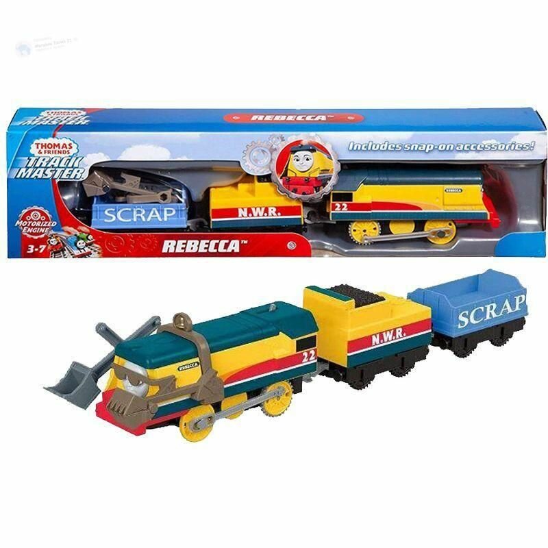 Thomas & Friends Паровозик Mилый Электрический Томас и его друзья Ребекка FXX57