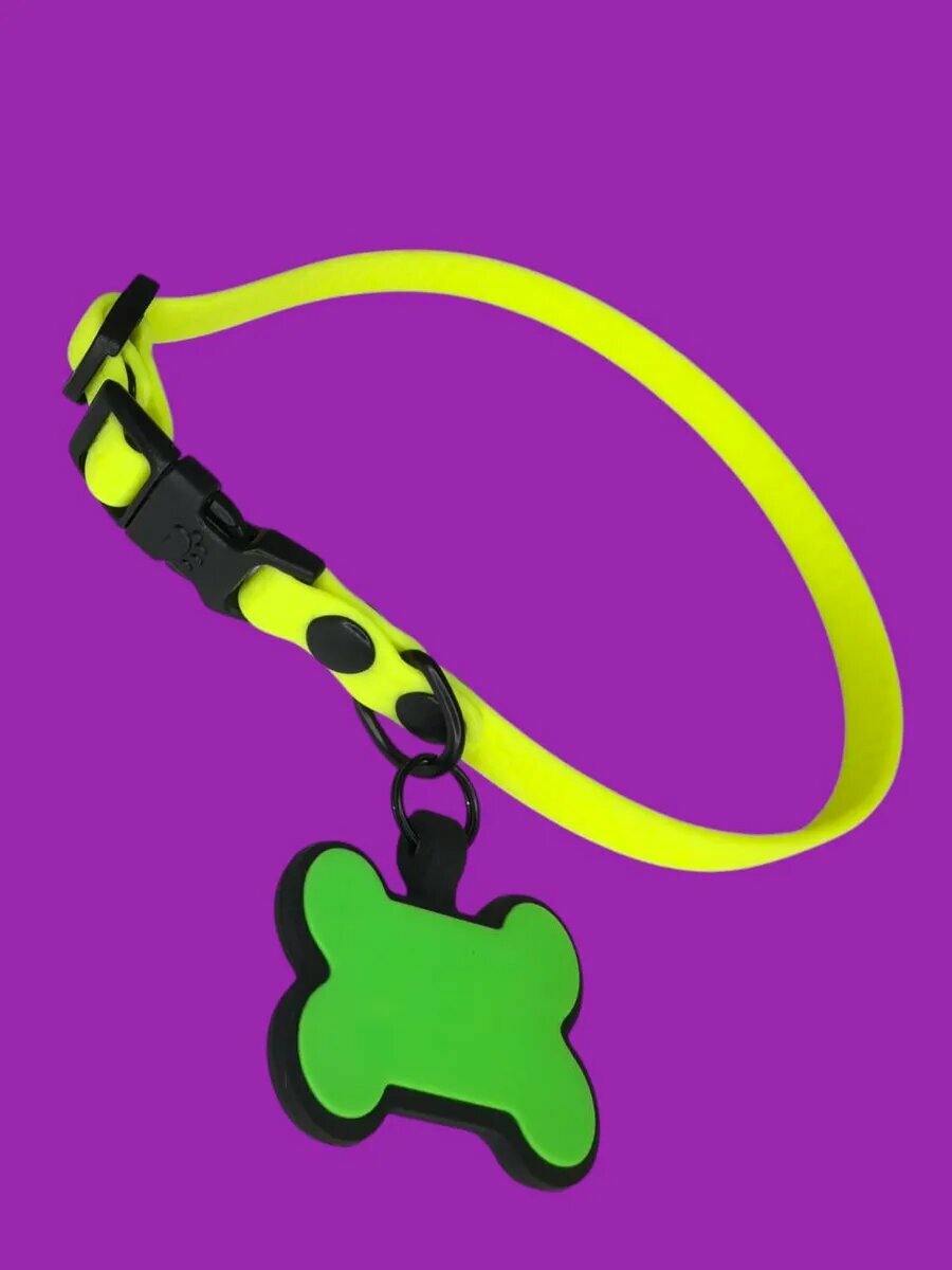 Dogbond Шнурок для адресника из биотана, 10 мм