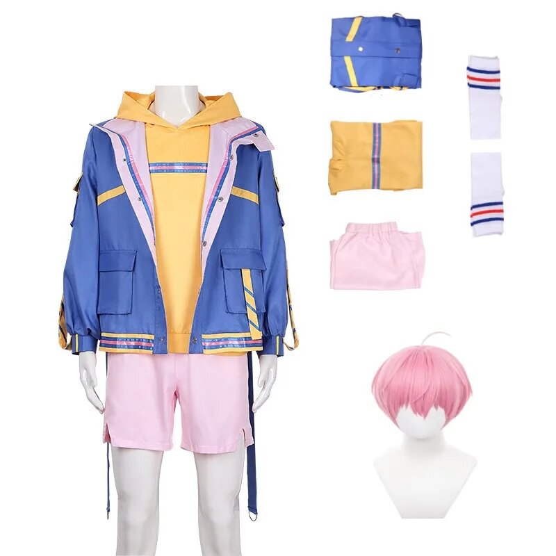 Косплей костюм Ли Тяньчен из аниме Link Click L, set and wig