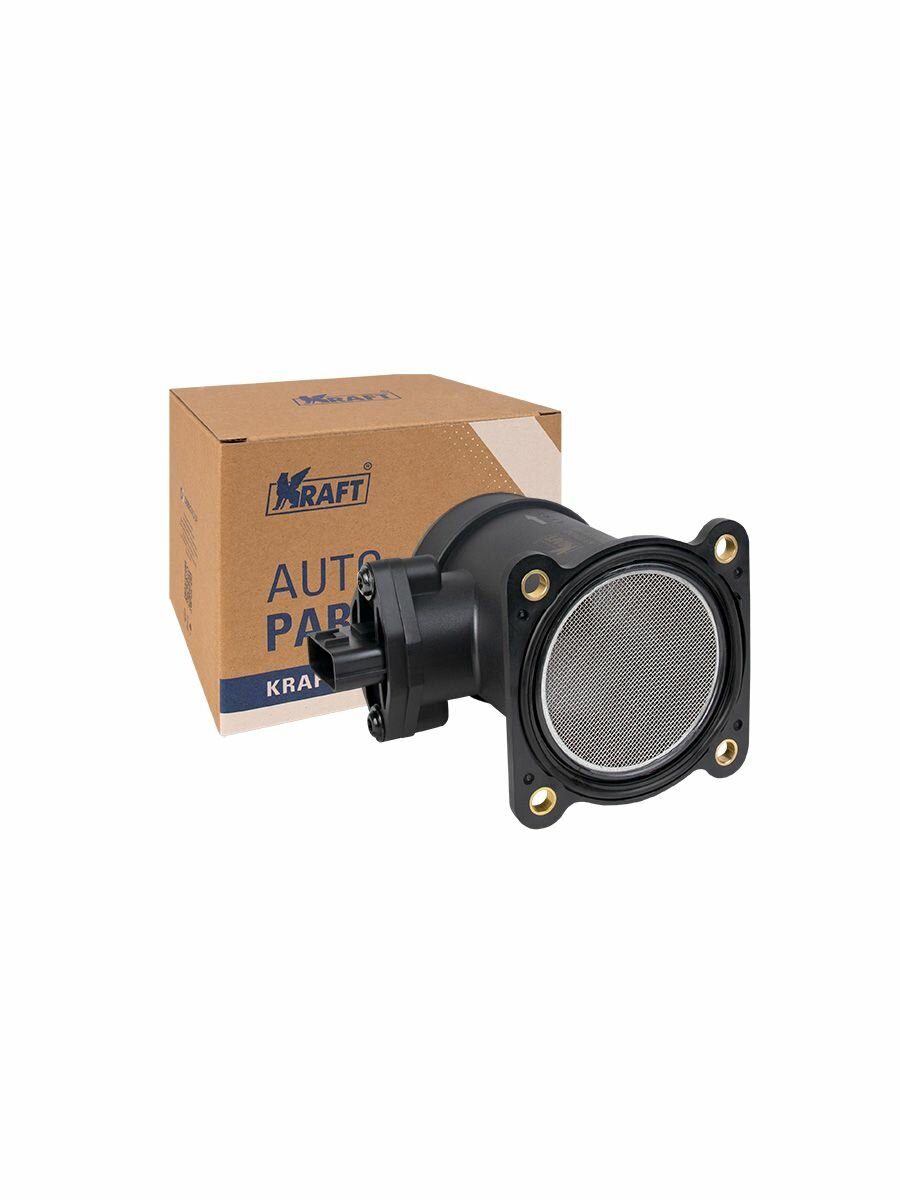 Датчик массового расхода воздуха для а/м Nissan Almera (03-06) 1.5-1.8, Primera (99-12) 1.6-1.8 KRAFT 104742