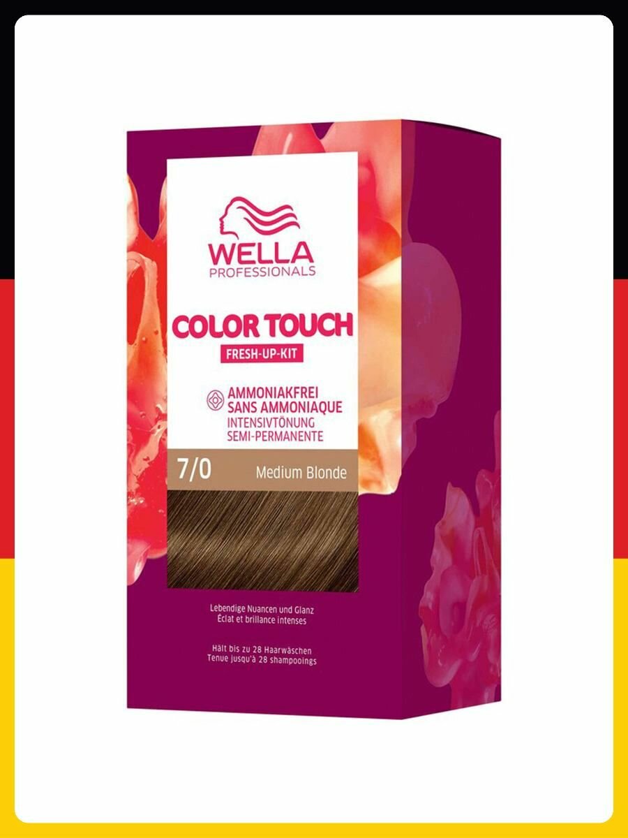 Краска для волос Color Touch Fresh-Up 7/0, средний блонд