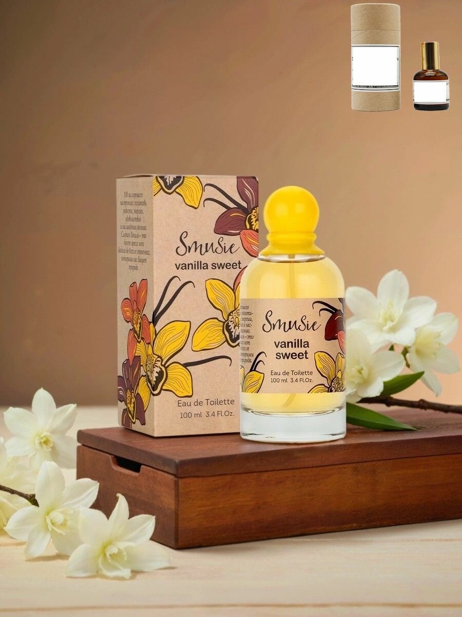 Delta parfum (Vinci). Туалетная вода для женщин Smusie Vanilla Sweet, 100мл.