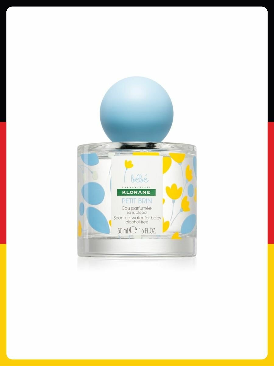 Вода душистая детская Klorane Bebe Natural Perfume for children from birth, 50 мл