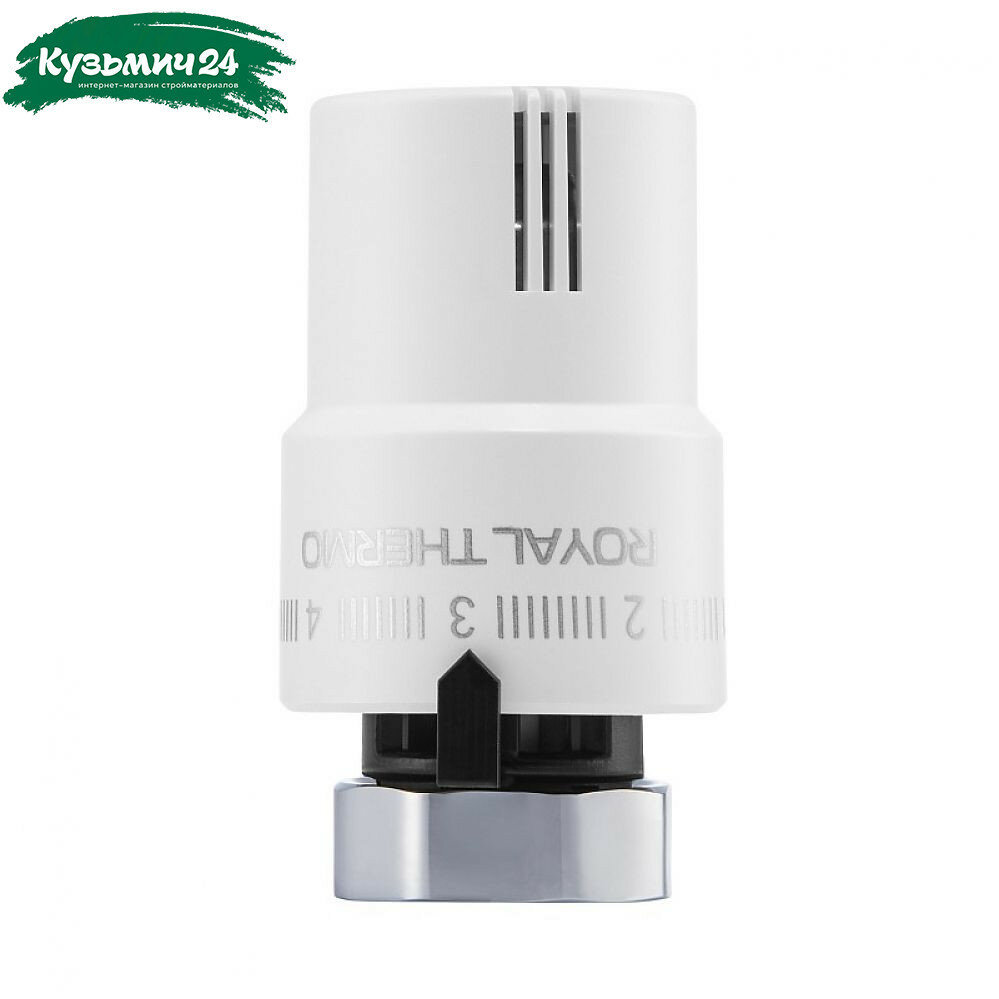 Термоголовка жидкостная Royal Thermo М30х1.5 белый RTO 08.01