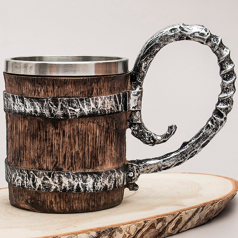 Кружка для пива Дубовая бочка