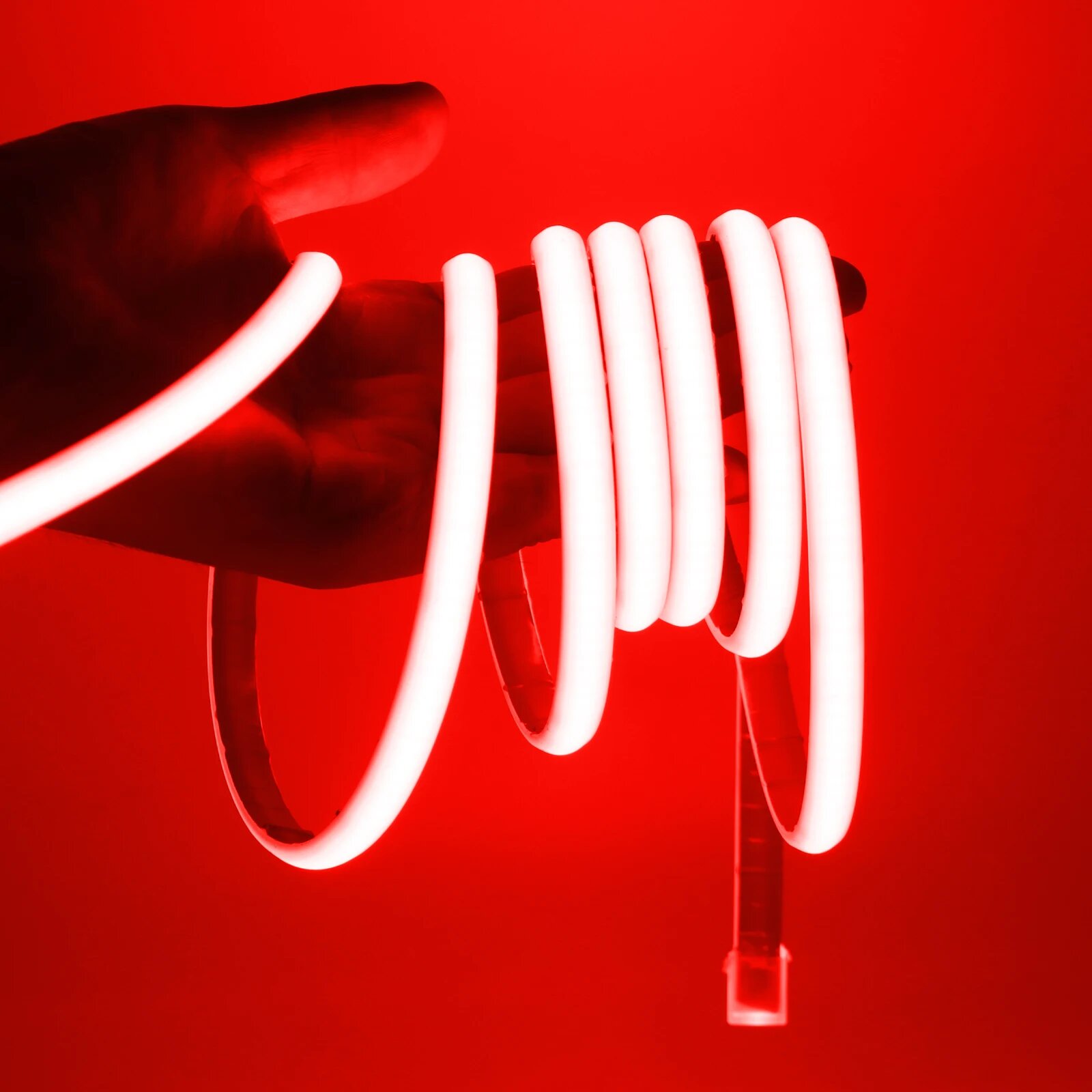 KISUFU Светодиодная лента IP68 320 светодиодов/м Красный, Красный, DC 12V, 0.5m