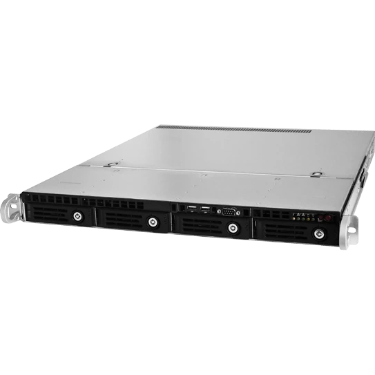 Ablecom CS-R11-55P Mini-ITX, Micro-ATX, ATX MBs; 4 x 3.5' hsb; 2 x USB; 1 x COM port (Front); 1 x FH expantion slot; 6