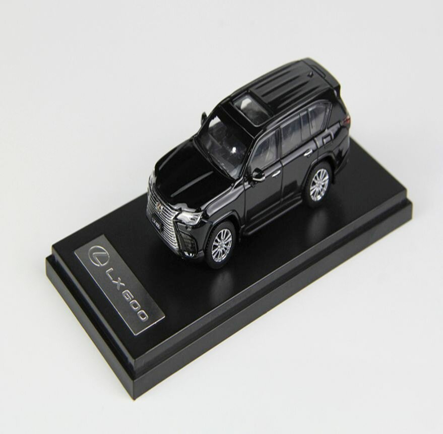 Коллекционная машинка LCD 1:64 Lexus LX600 Black