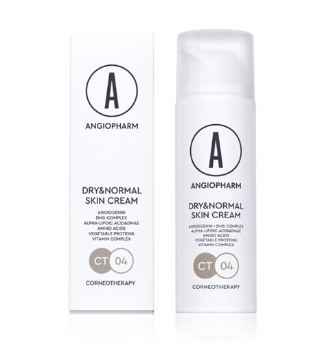 Крем для сухой и нормальной кожи лица, 50мл Ангиофарм/Angiopharm