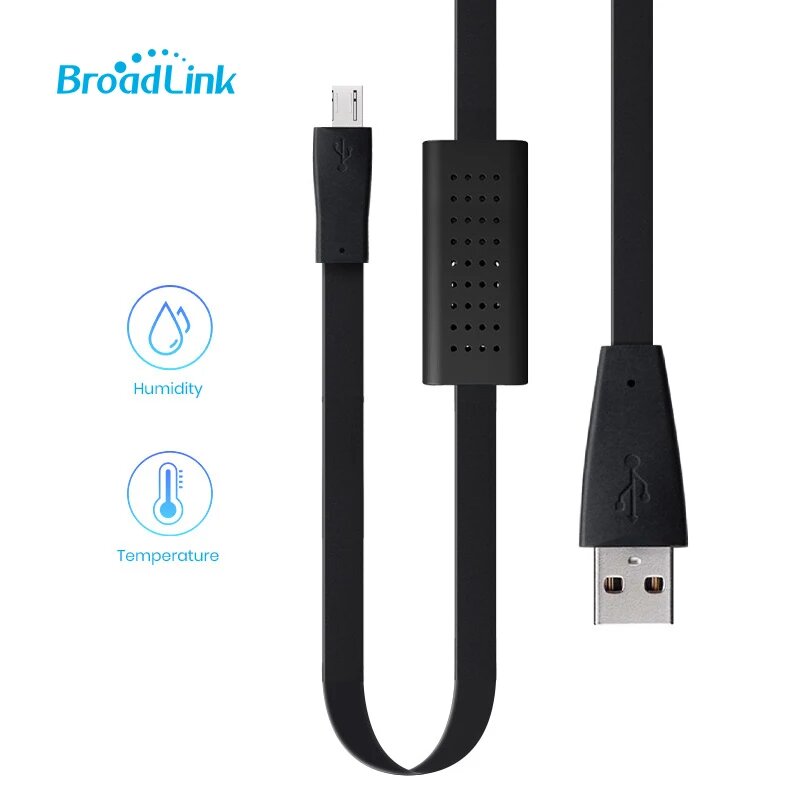 Датчик температуры и влажности Broadlink HTS2, автоматизация умного дома, работает только с RM4 pro и RM4 mini