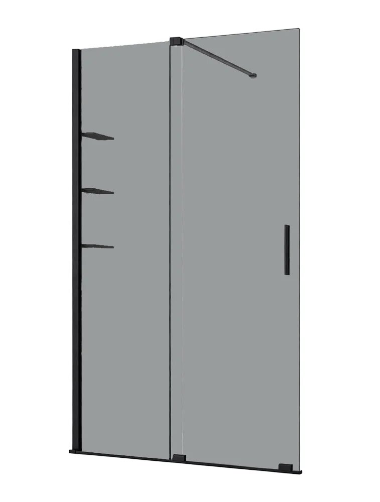 Душевая перегородка Vincea Walk-in WSL VSW-1WSL120CGB 120 см