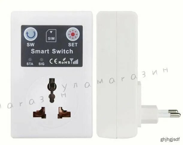 Розетка, Умная розетка GSM