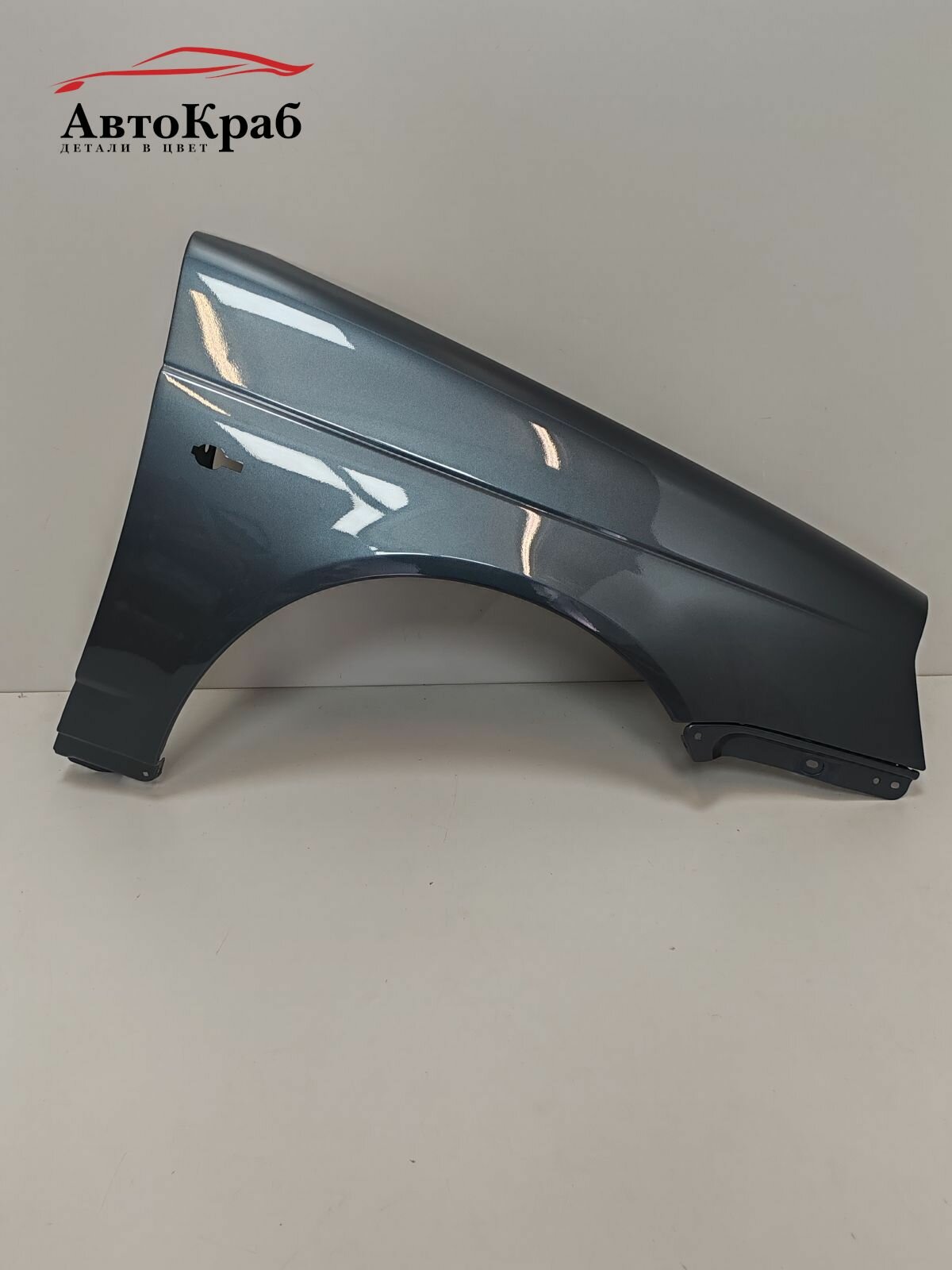 Крыло переднее правое металлическое в цвет для Лада Приора 2007 - 2018 г. 497 - одиссей