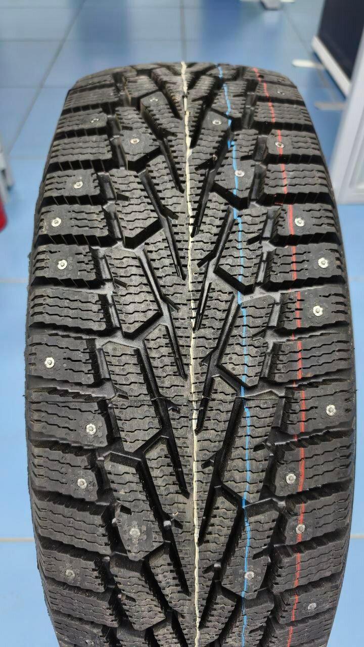 205/70R15 Cordiant Snow Cross 100T (2024 год) шипованные, направленный протектор