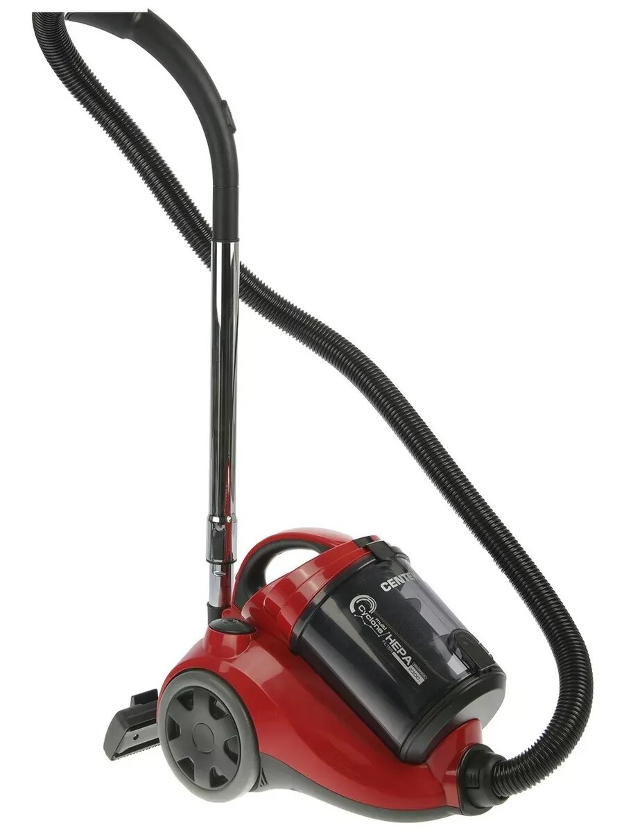 Пылесос Centek CT-2530, цвет красный/черный, 2300 Вт, 2л, 81 дБ