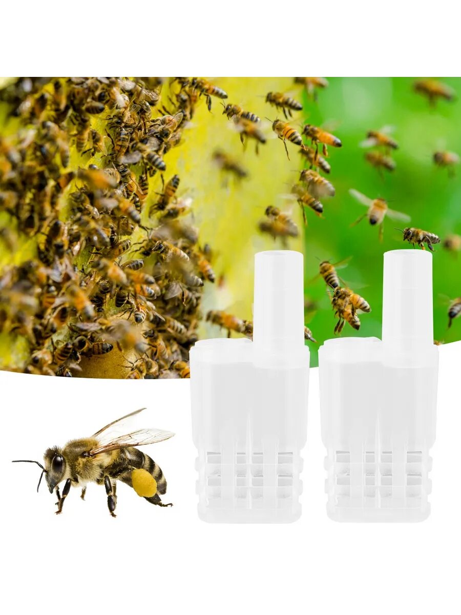 20 шт. Пластиковые клетки для пчелиных маток, устойчивые к
