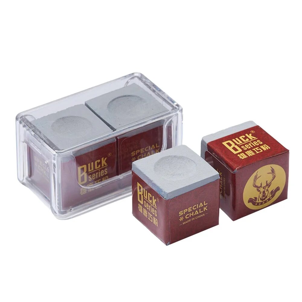 Бильярдный мел синий/серый 2 шт. Grey