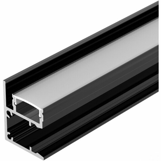 Профиль Arlight WALL-2228-2000 ANOD BLACK (, Алюминий)