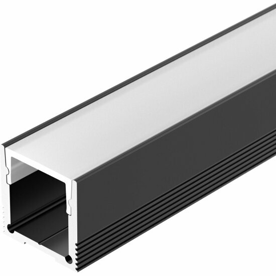 Профиль Arlight SL-SLIM20-H20-2000 BLACK (, Алюминий)