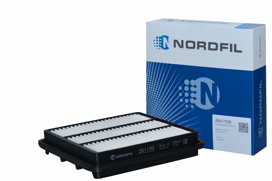 Фильтр воздушный + салонный + масляный комплект для Джили Атлас (GEELY Atlas 2.0 2.4 ) NORDFIL