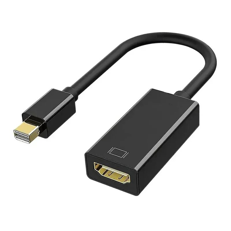 Адаптер 4K 1080P Mini Displayport к HDMI-совместиму кабелю Mini DP «папа» к HDMI-совместиму «мама» для Apple MacBook Air Pro