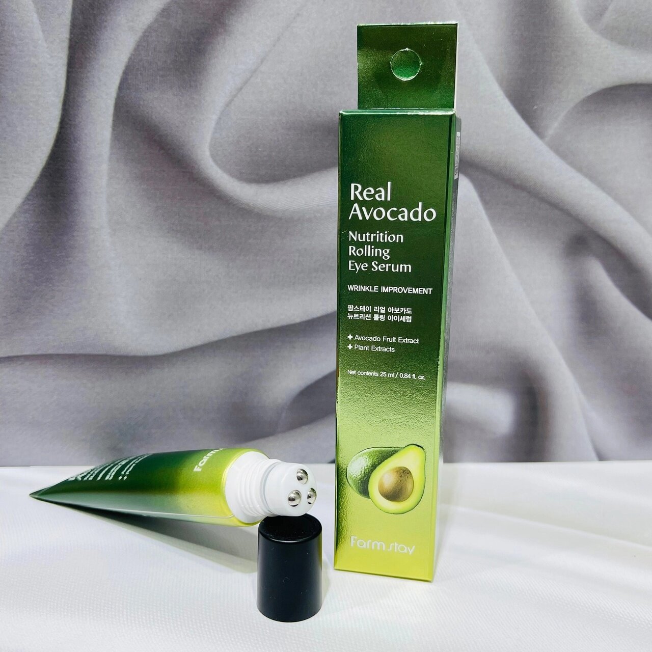 Сыворотка-роллер FarmStay для кожи вокруг глаз с экстрактом авокадо, 25 мл FarmStay 9899086 .