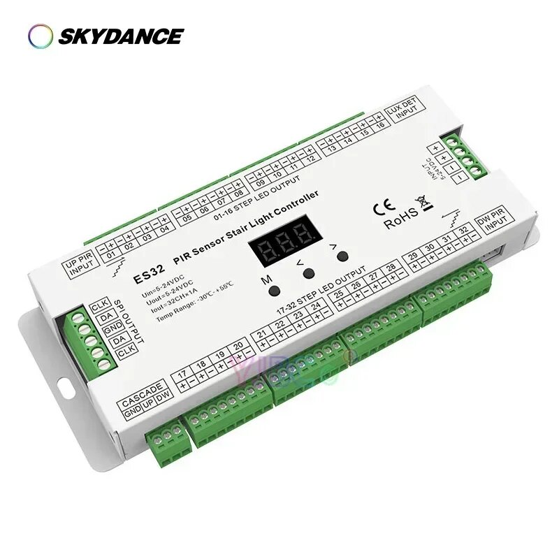 RGB-контроллер освещения для лестниц ES32