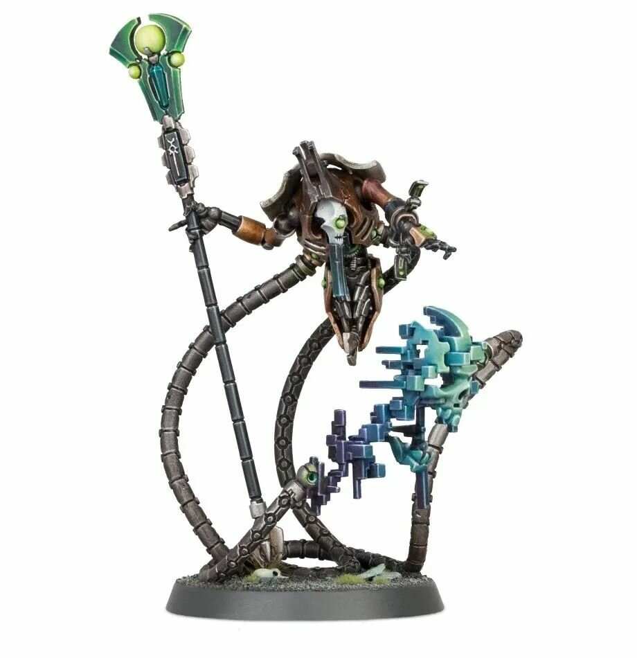 Necron Psyhomanser. С подставкой. Warhammer 40.000