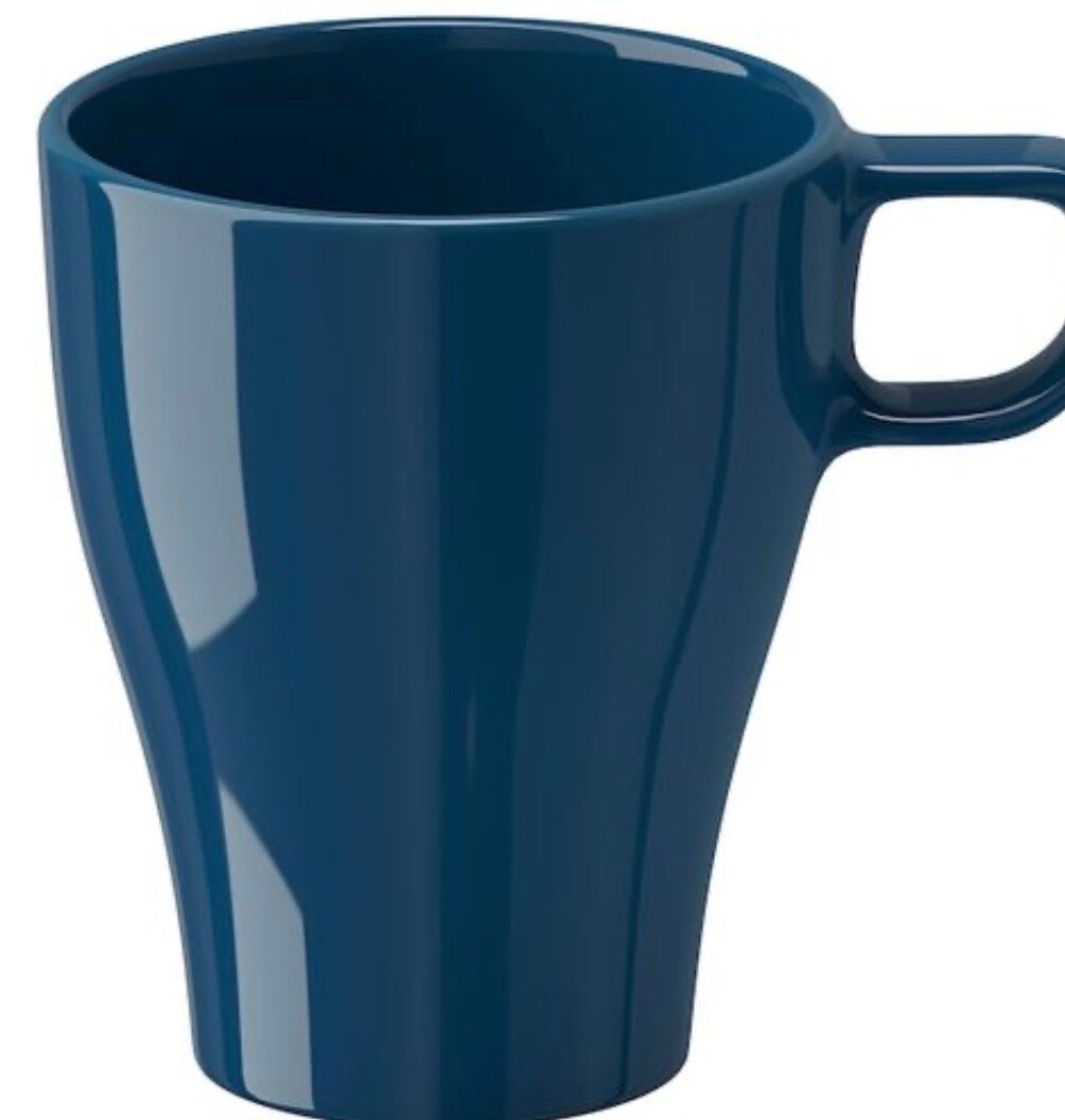 Кружка тёмная бирюза, 25 сл, Фэргрик