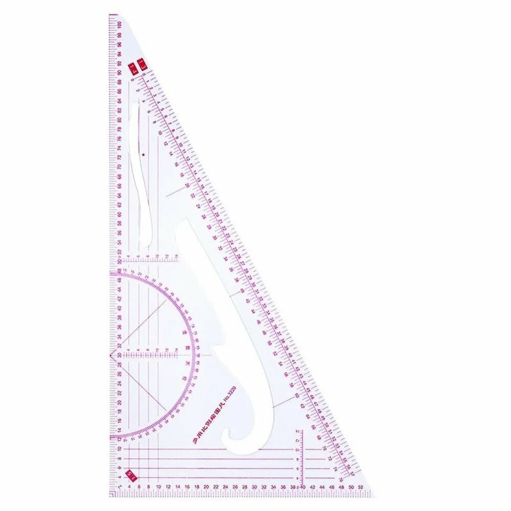 Гибкий французский лекало для черчения и шитья, - Линейка для рисования 3220