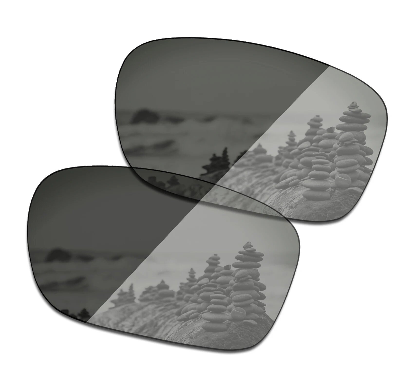 Сменные фотохромные линзы SmartVLT для Ray Ban Meta Wayfarer Wayfarer RW4006 50mm, Photochromic Grey