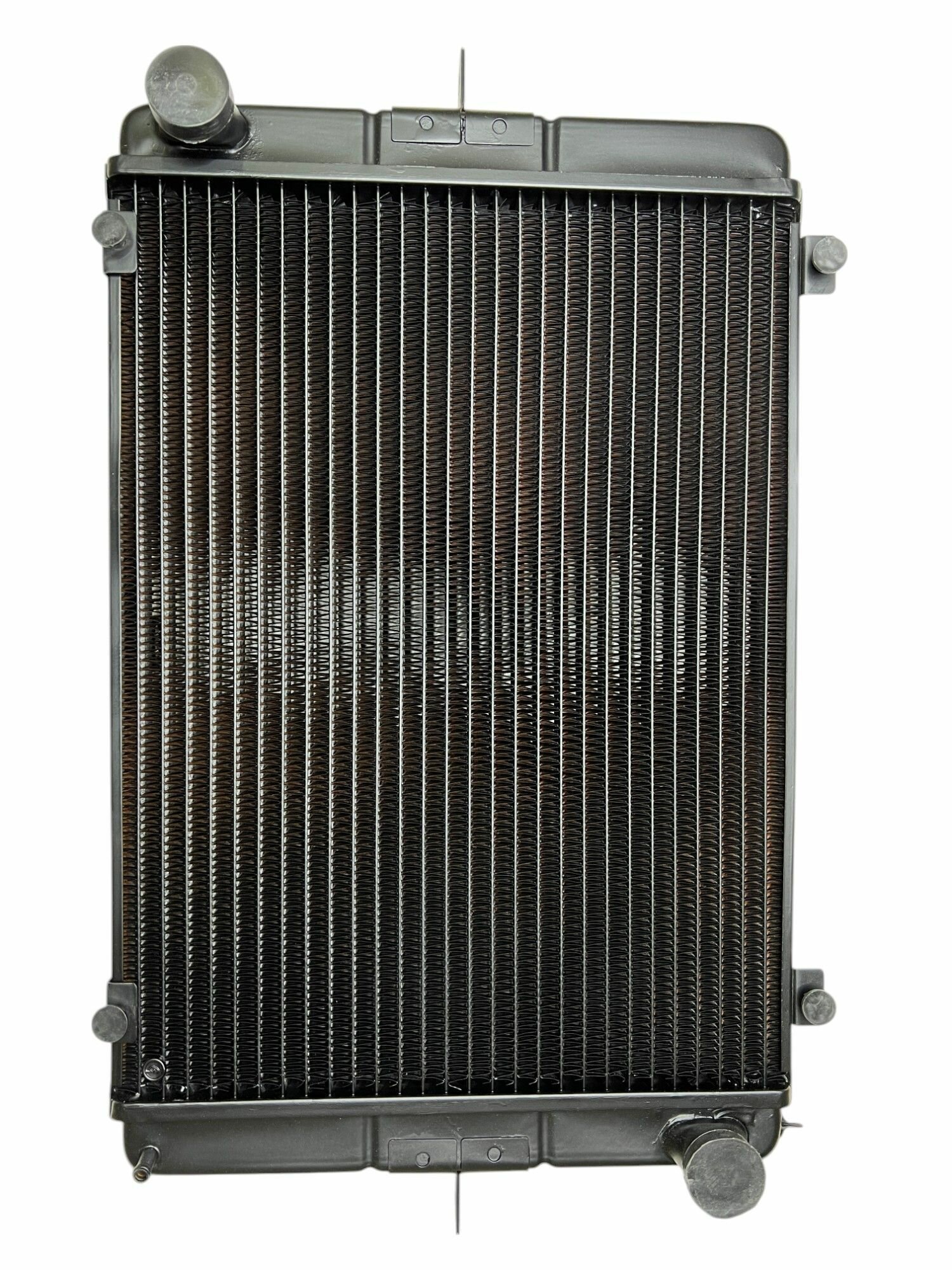 Радиатор охлаждения Газель 2-х рядный старого образца, медный KOOSHESH RADIATOR (иран)