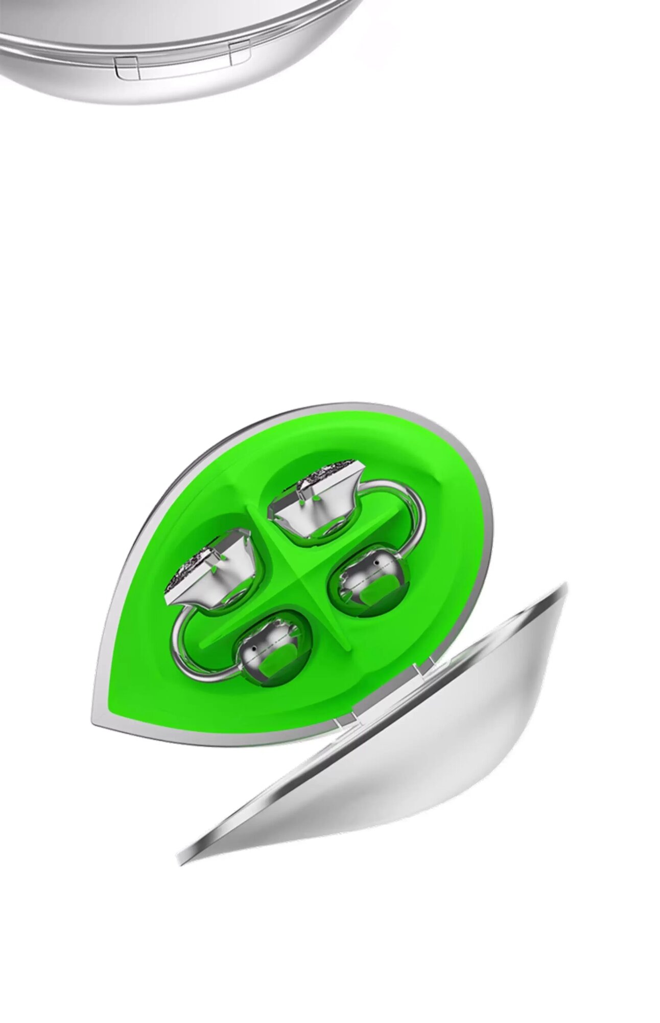 Наушники с зажимом для ушей HUNGER, электронные аксессуары с серым цирконом, Bluetooth-гарнитура с искусственным интеллектом, уличные/модные/деловые наушники