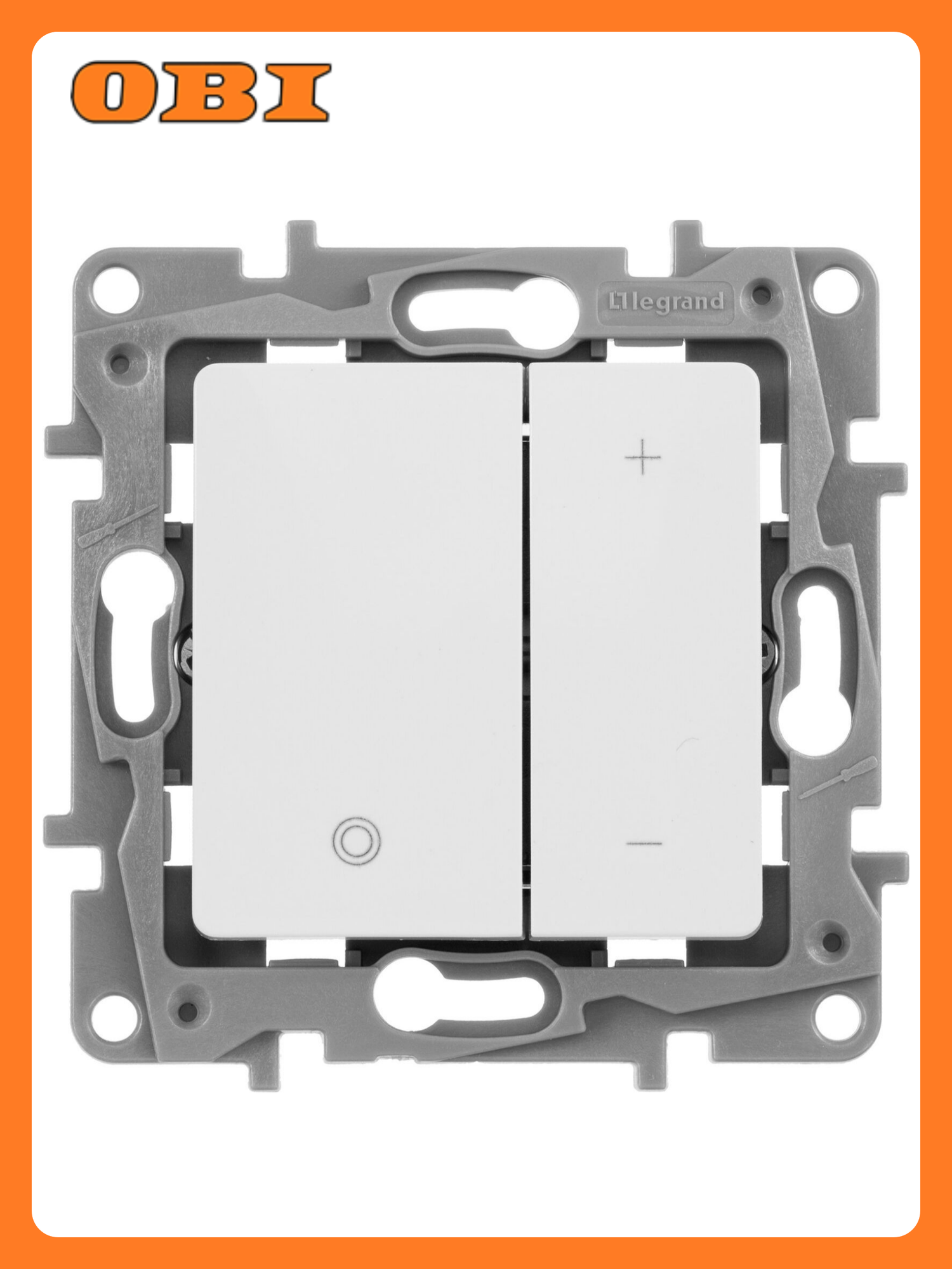 Светорегулятор Legrand Etika 672218, белый, IP30, коммутируемая мощность 400 Вт