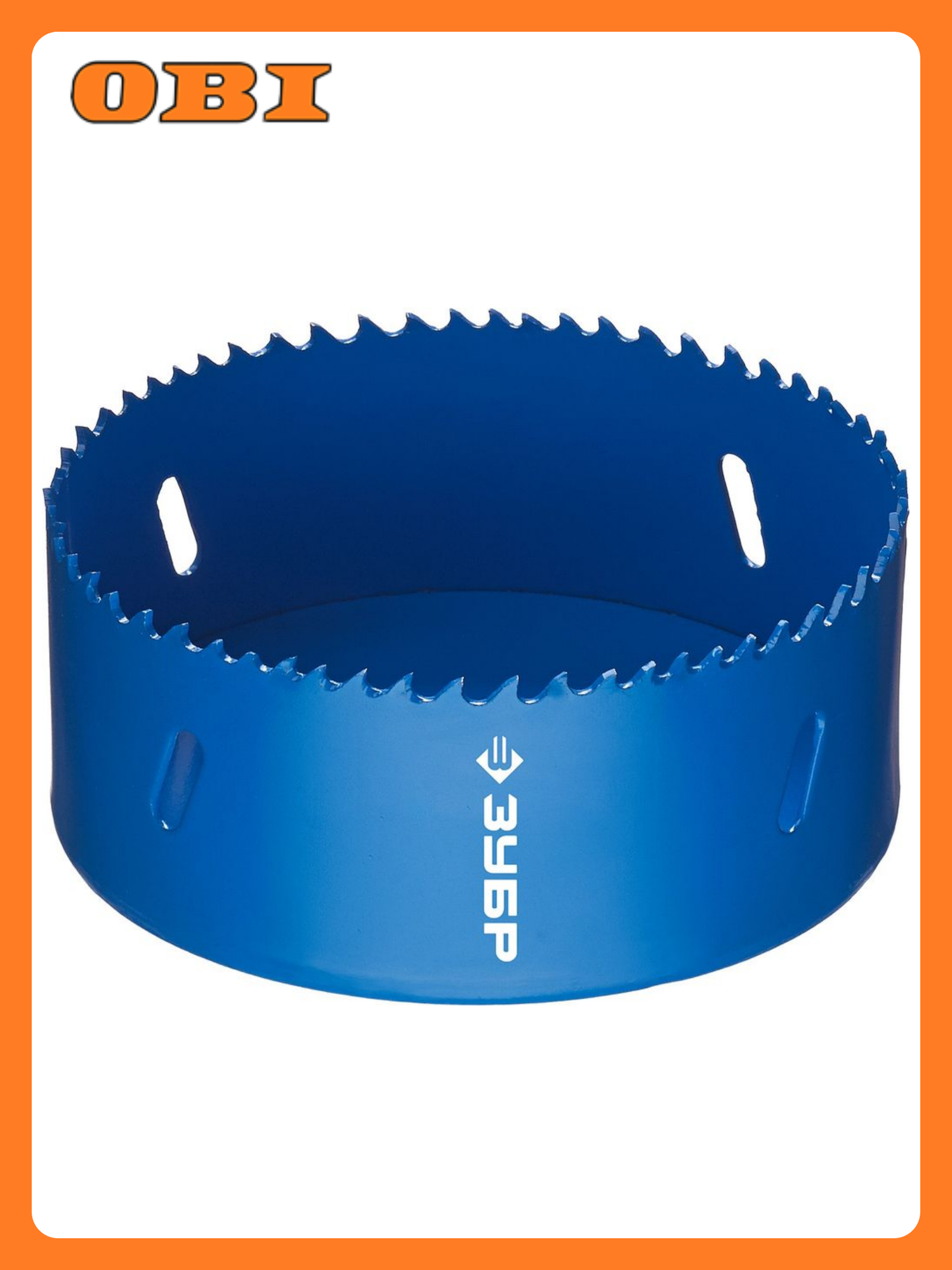 Коронка ЗУБР, биметаллическая, для металла, дерева и пластика, 105мм