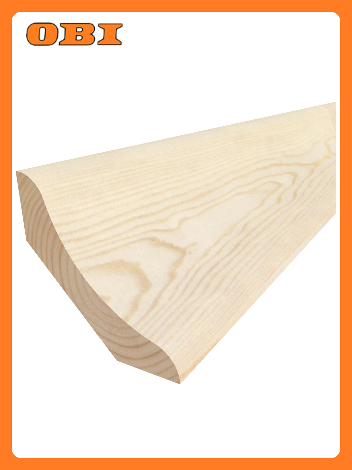 Напольный плинтус Сосна 2400х50х12 мм