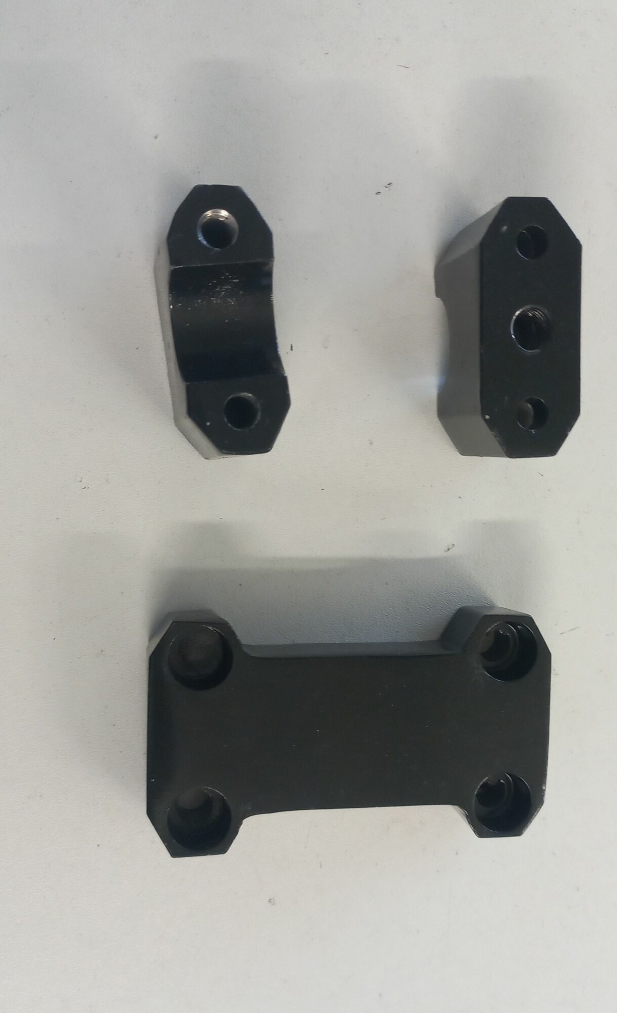 Крепление руля, проставки (d22mm.) тип 4 для китайского мотоцикла, мопеда, питбайка, кросс, эндуро