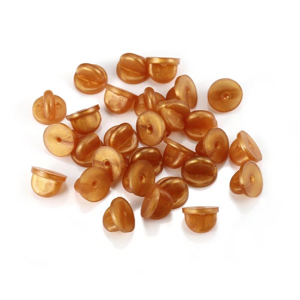 Булавки для значков BERICHHA 50 шт Antique gold