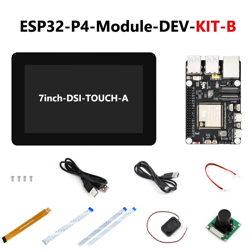 ESP32-P4 DEV Kit B с 7" LCD-дисплеем