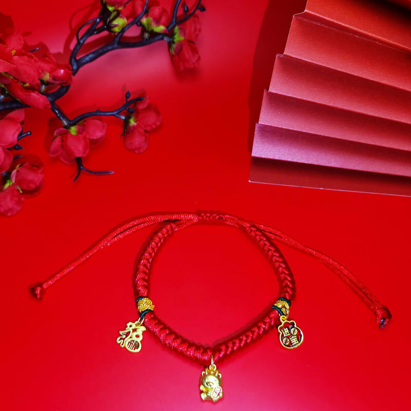 Регулируемый китайский красный ошейник для кошек и собак, размер M, окружность шеи 15-36 см, подходит для животных 2-16