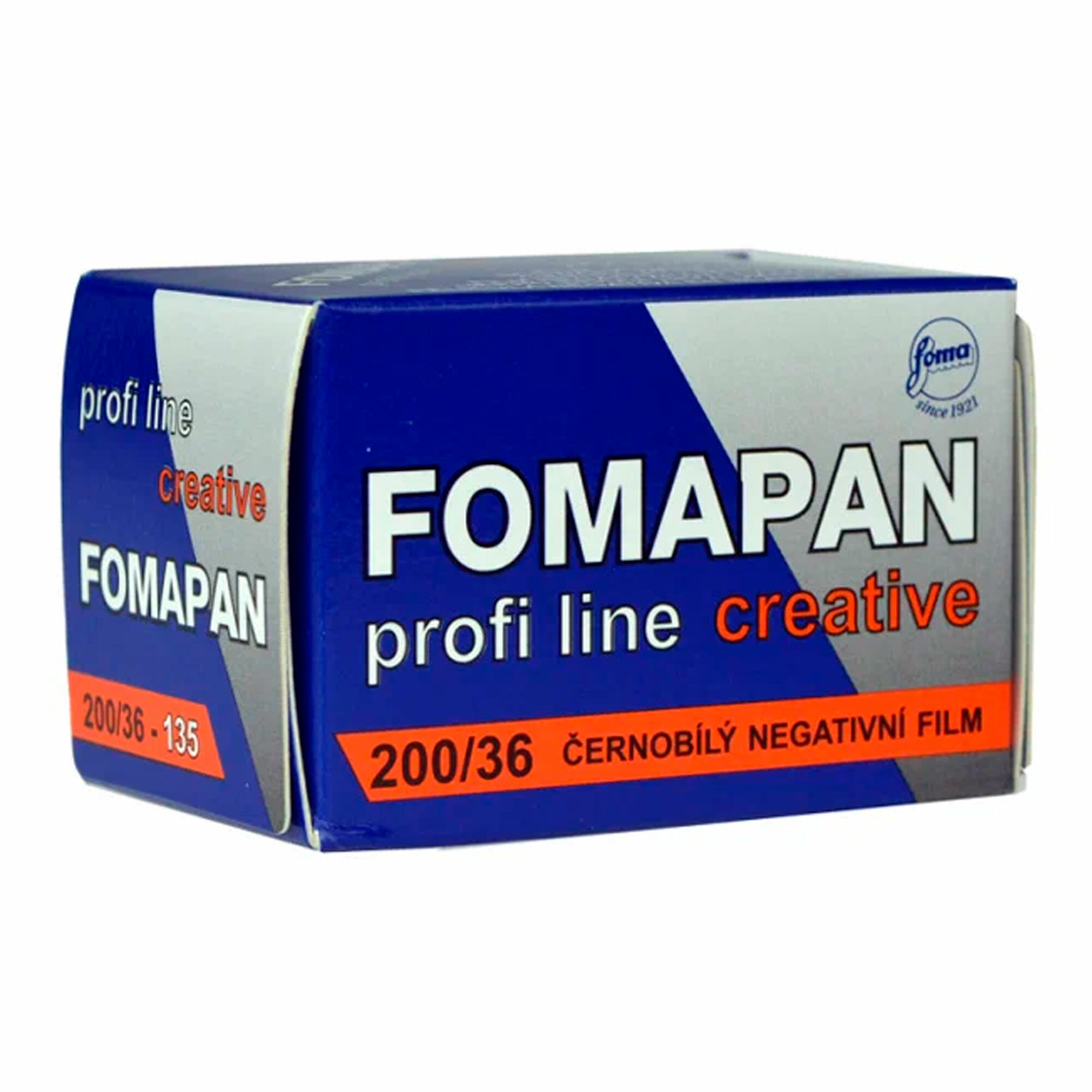 Фотопленка Foma PAN 200 Creative 135, черно-белая, негативная, 36 кадров