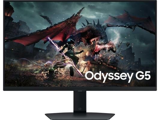 Монитор Samsung 27” S27DG502EI, 16:9, IPS, QHD, 1ms, 350cd, 180Hz, HDMI, DP, HAS