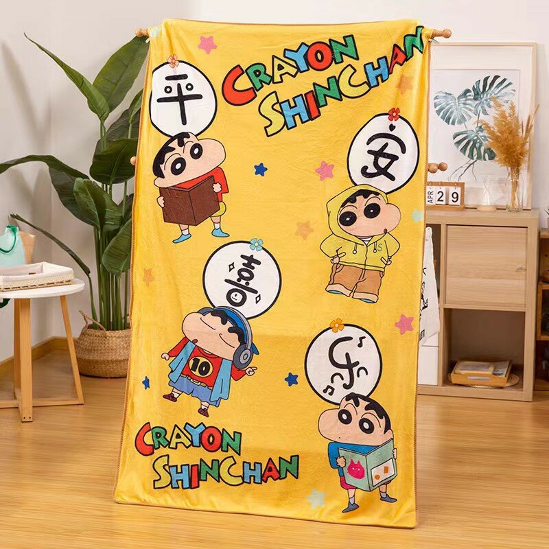 Плед из мультяшного кораллового флиса, утепленный плед, плед для офисного сна, плед для одного человека, защищающий кондиционер, небольшой фланелевый плед, стеганое одеяло.