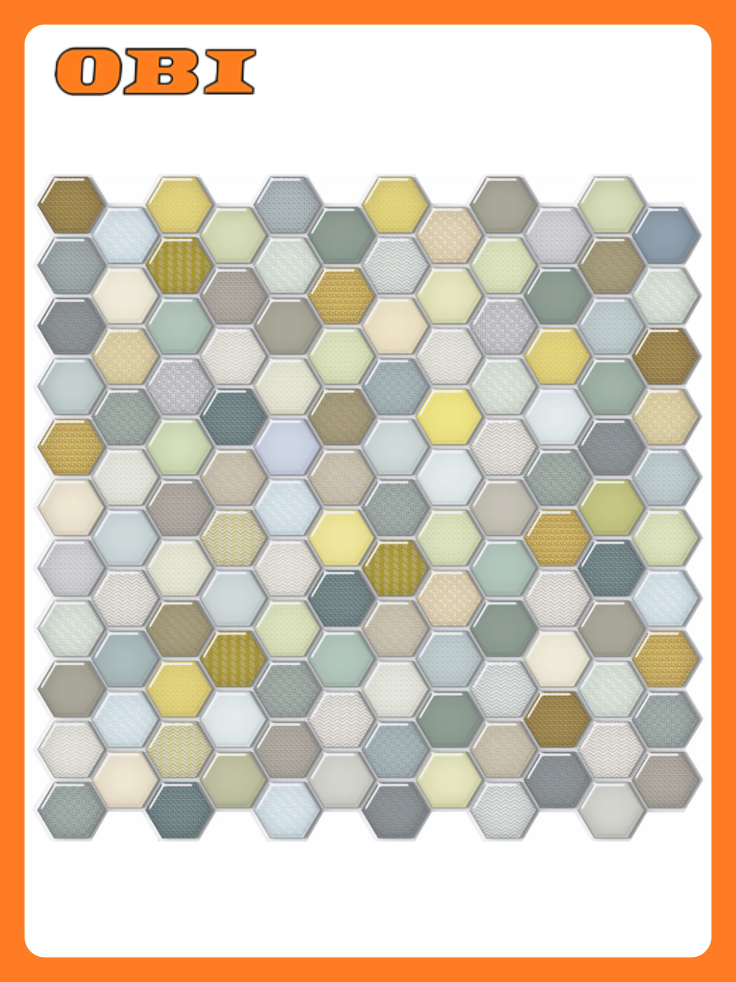 Панель ПВХ листовая 0,3мм самоклеящаяся серия «Эффект» соты «Магия»