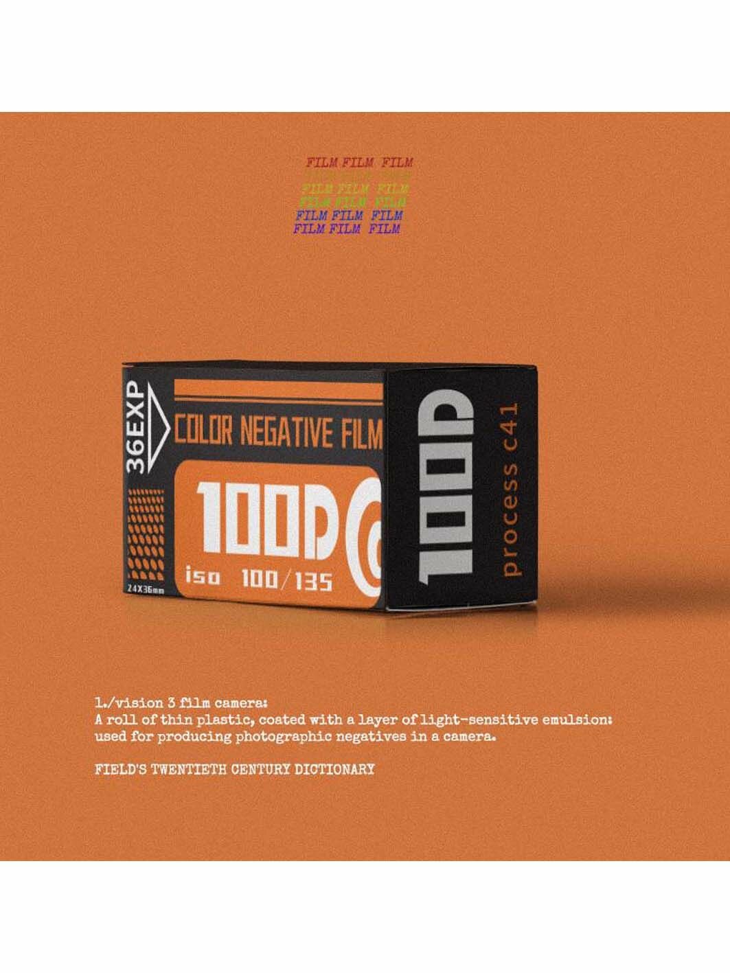 Фотопленка Vision3 100D Daylight,36 кадров, процесс С41