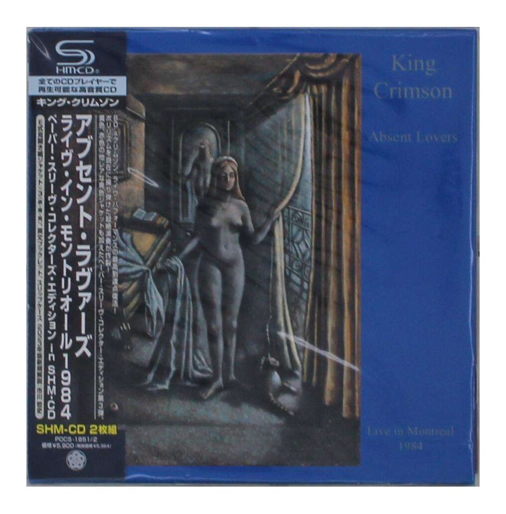 Диск King Crimson - Absent Lovers (Live In Montreal 1984) (2 CD)