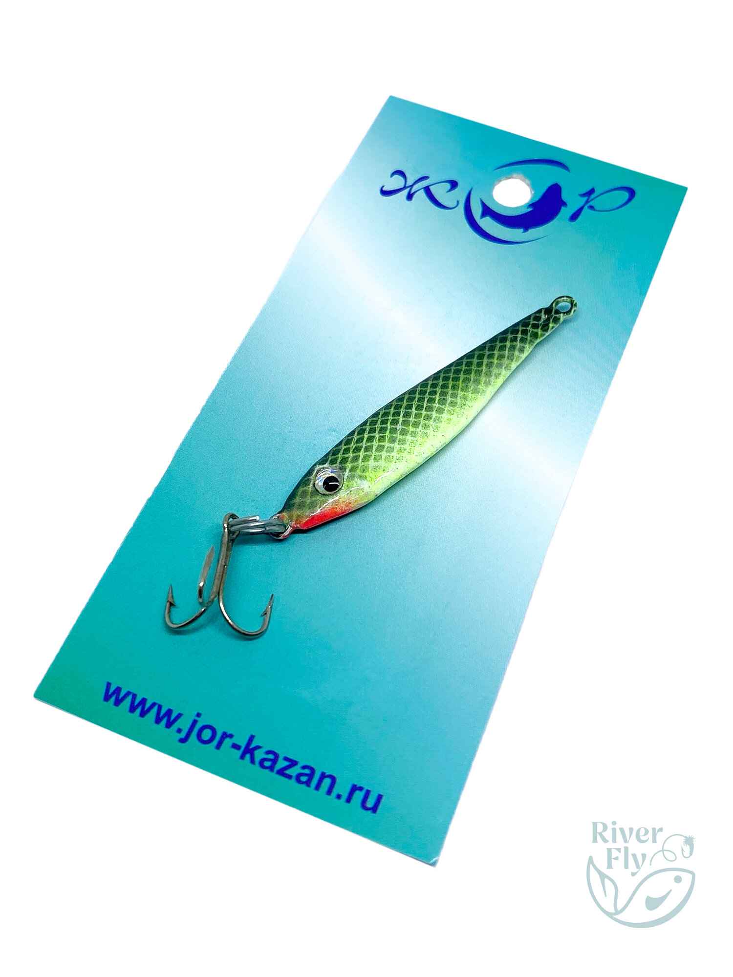 Блесна ЖОР Тюлька №1 (10 гр/50 мм), всесезонная двусторонняя блесна