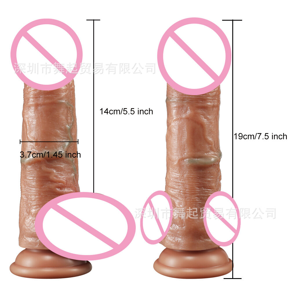 Трансграничный ручной пенис мягкое мясо реалистичный силиконовый мастурбация для женщин имитация пенис для взрослых