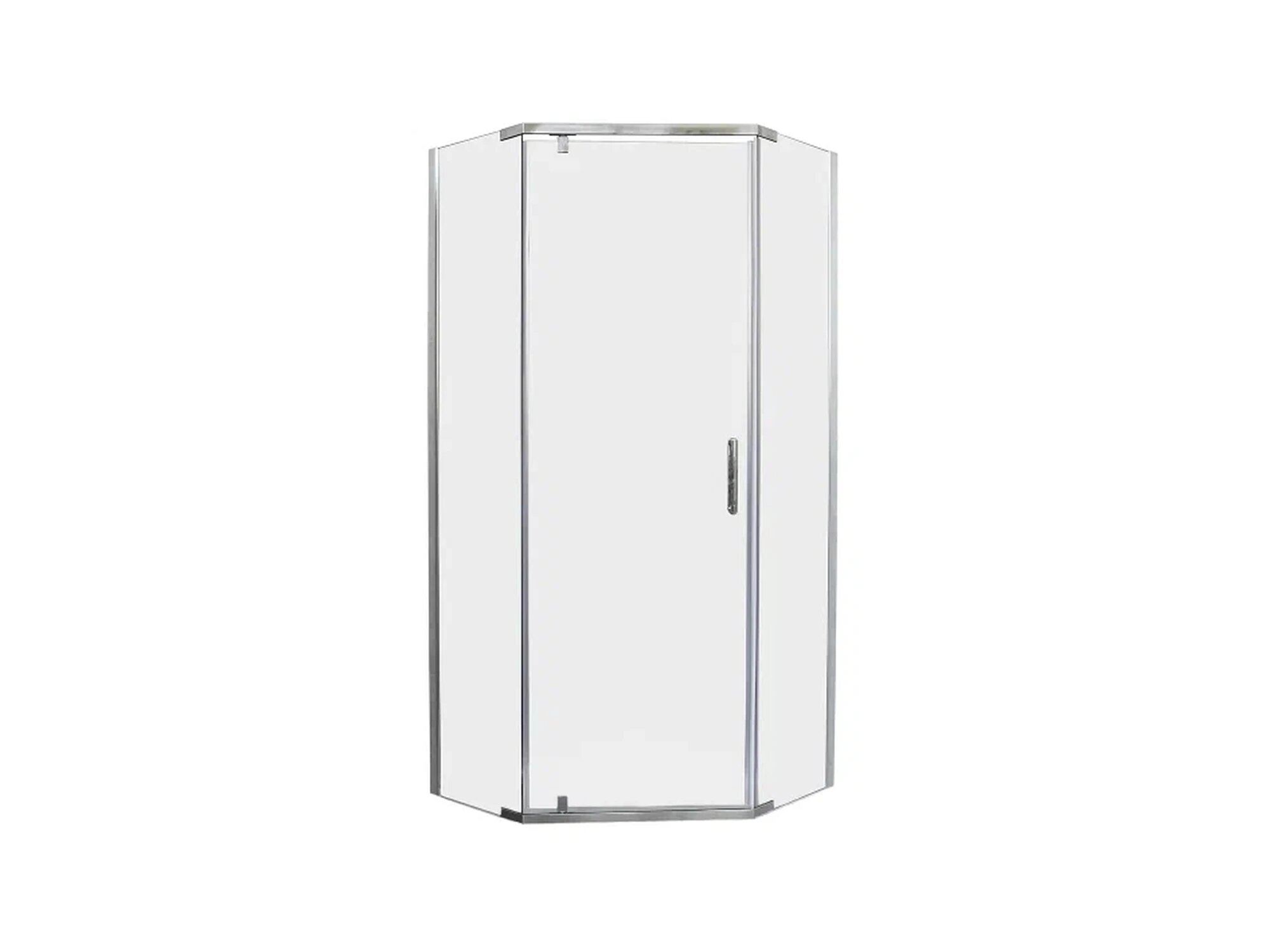 Душевое ограждение без поддона ASTERA ASTGS4110 90*90 пятиугольник