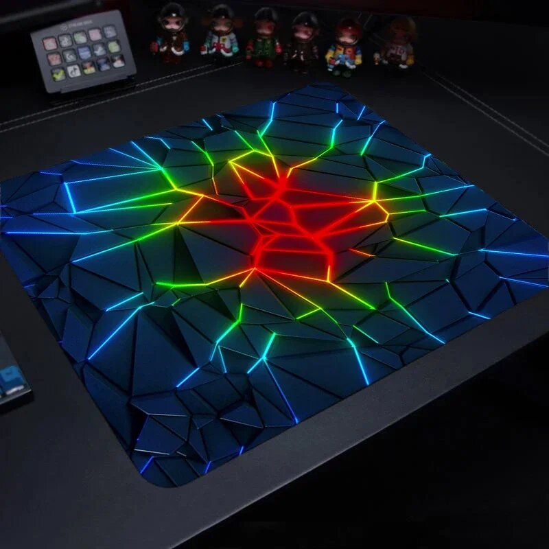 500X500 шестигранный игровой коврик для мыши, компьютерный ноутбук, резиновый коврик для мыши для ПК, геймера, украшение для рабочего стола, офисный коврик для мыши, настольный коврик, коврик